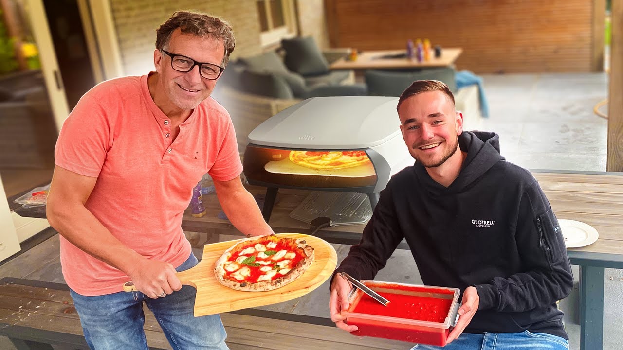 CHEF ERIK VERRAST MIJ MET VERSE PIZZA'S AAN HUIS! - YouTube