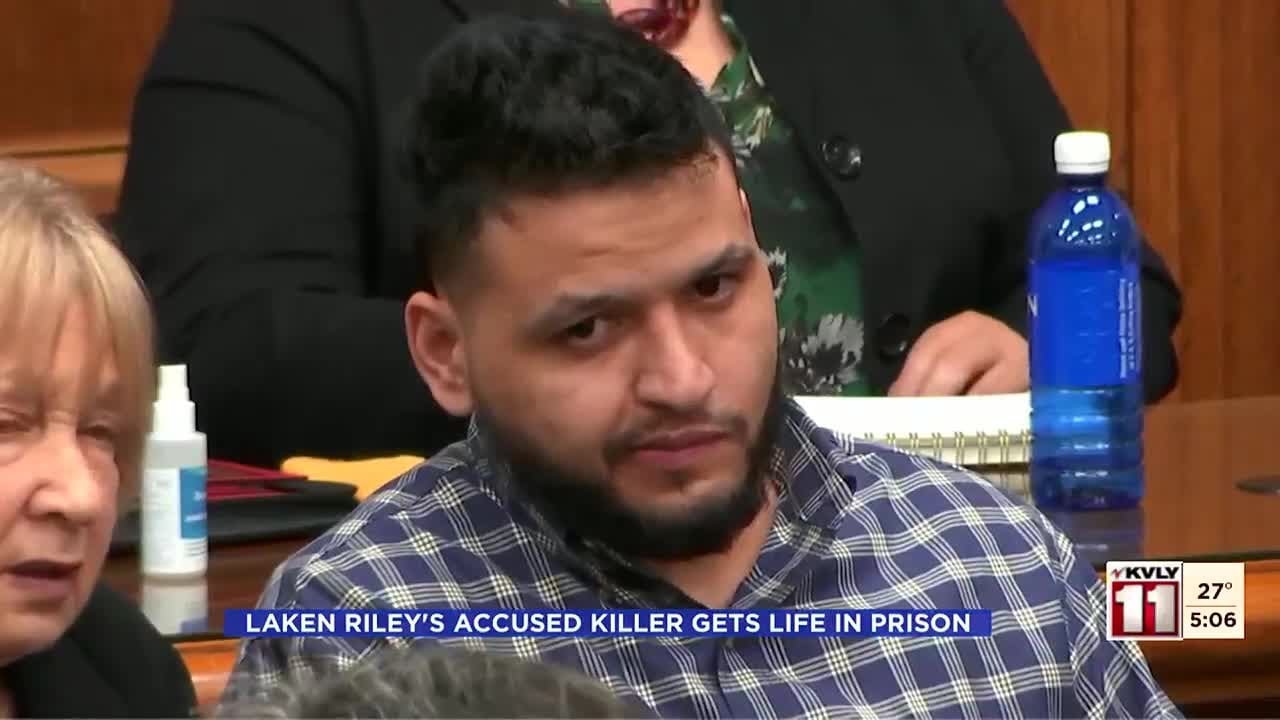 Laken Riley's accused killer gets life in prison - YouTube