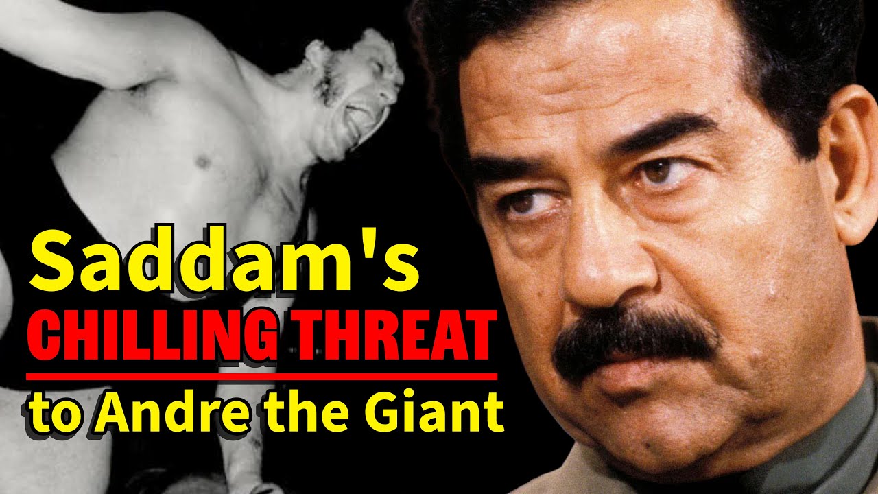 Saddam Hussein’s chilling words to Andre the Giant - YouTube