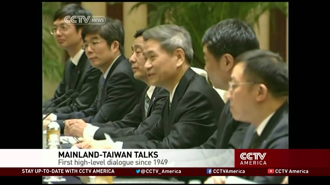 Historic China-Taiwan Talks Kick Off - YouTube
