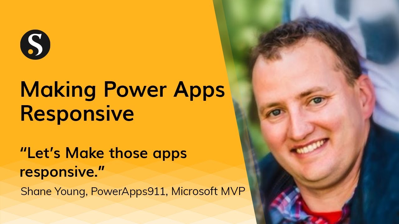 Making Power Platform Apps Responsive with @ShanesCows - YouTube