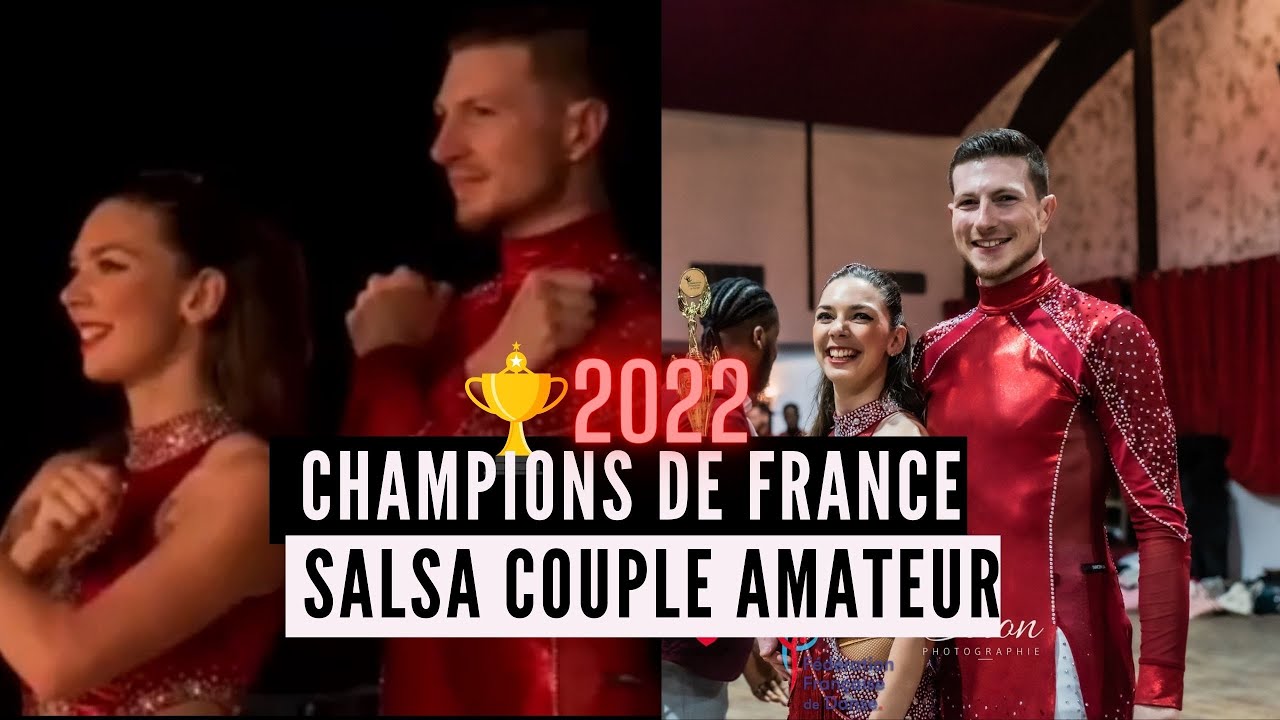 CHAMPIONS DE FRACE SBK 2022: Manon Rousselle & Jordan Falzon Salsa ...