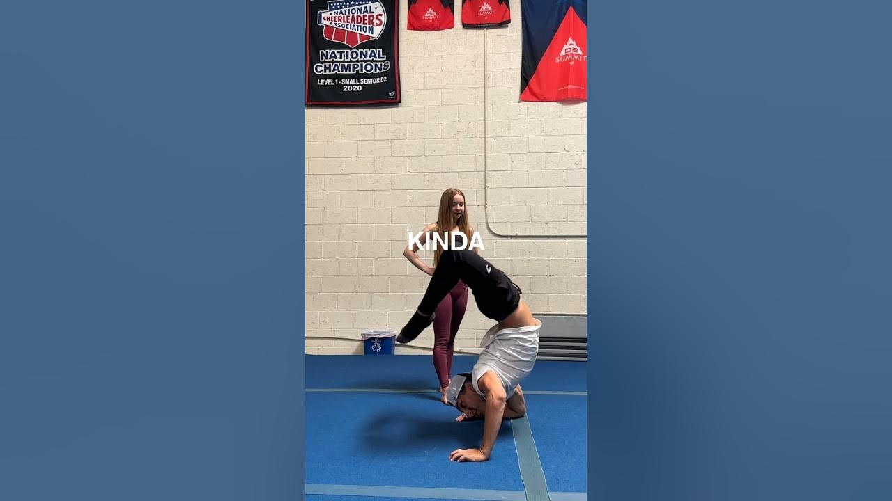 I Tried Contortion With Annamcnulty Shorts Youtube