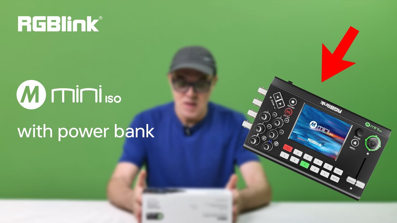 mini-ISO with power bank#rgblink - YouTube