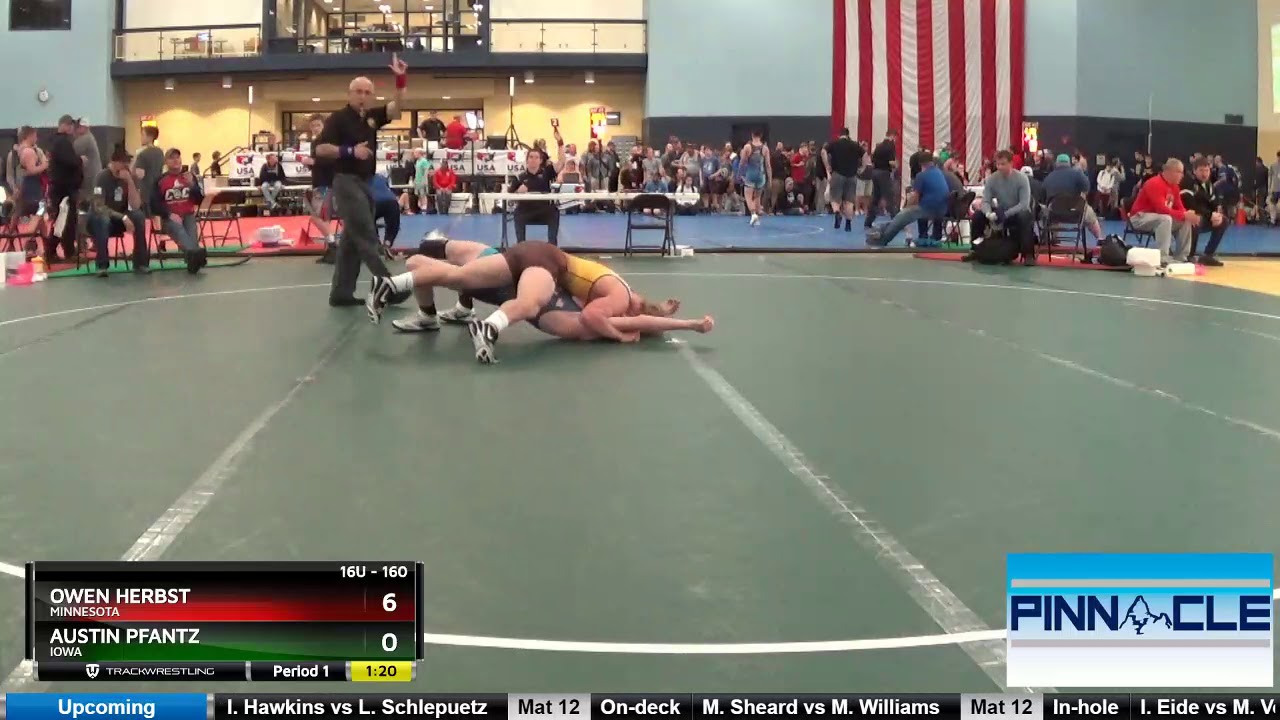 16U 160 Owen Herbst Minnesota Vs Austin Pfantz Iowa - YouTube