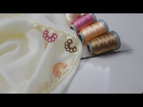 483 - Kolay Gösterişli Çeyizlik Tığ Oyası Yapımı 