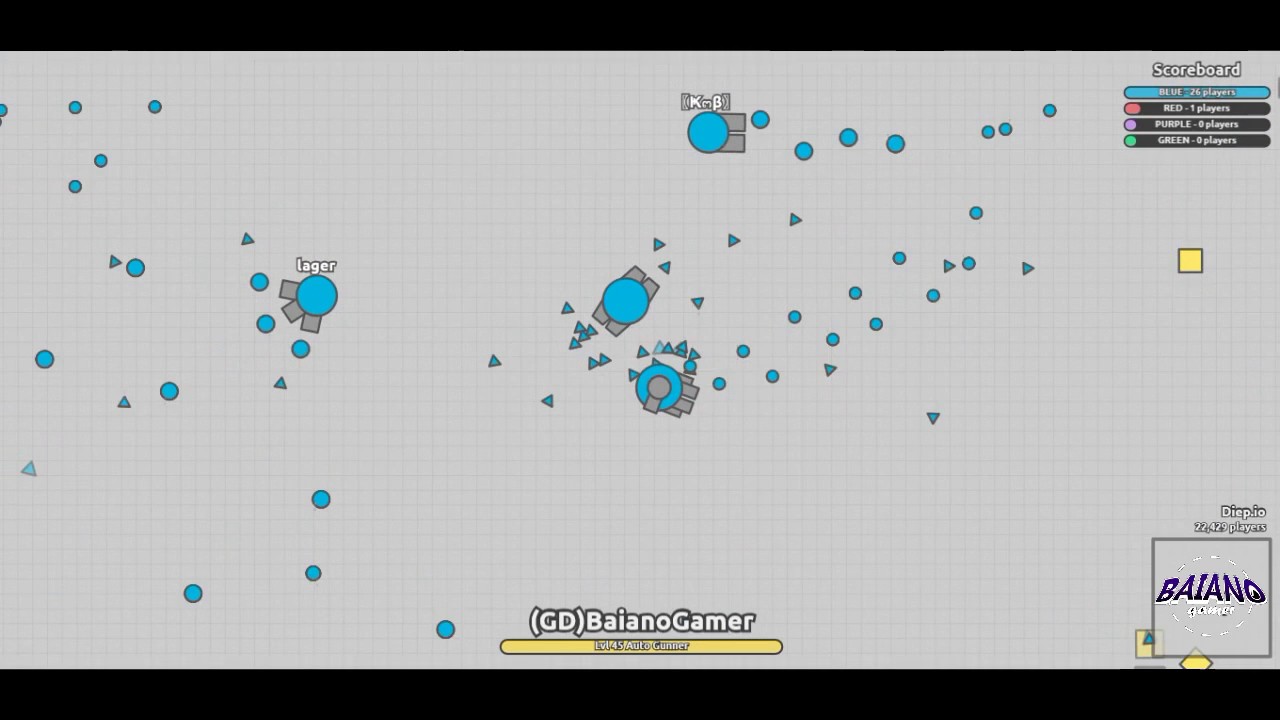 DIEP.IO - Auto Gunner | Streamliner - #1 - YouTube