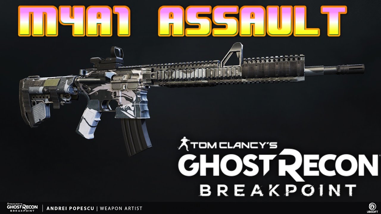 Ghost recon breakpoint / pvp / M4A1 assault - YouTube