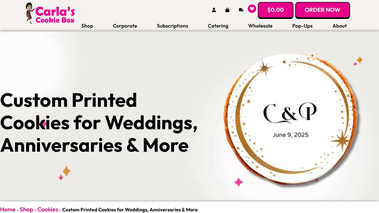 🍪 How to Order Custom Cookies | Carla’s Cookie Box – Canada‑Wide ...