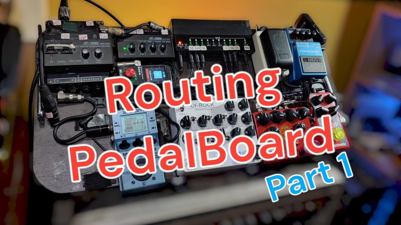 Routing PedalBoard Mamat Skill - Part 1 #vlog - YouTube