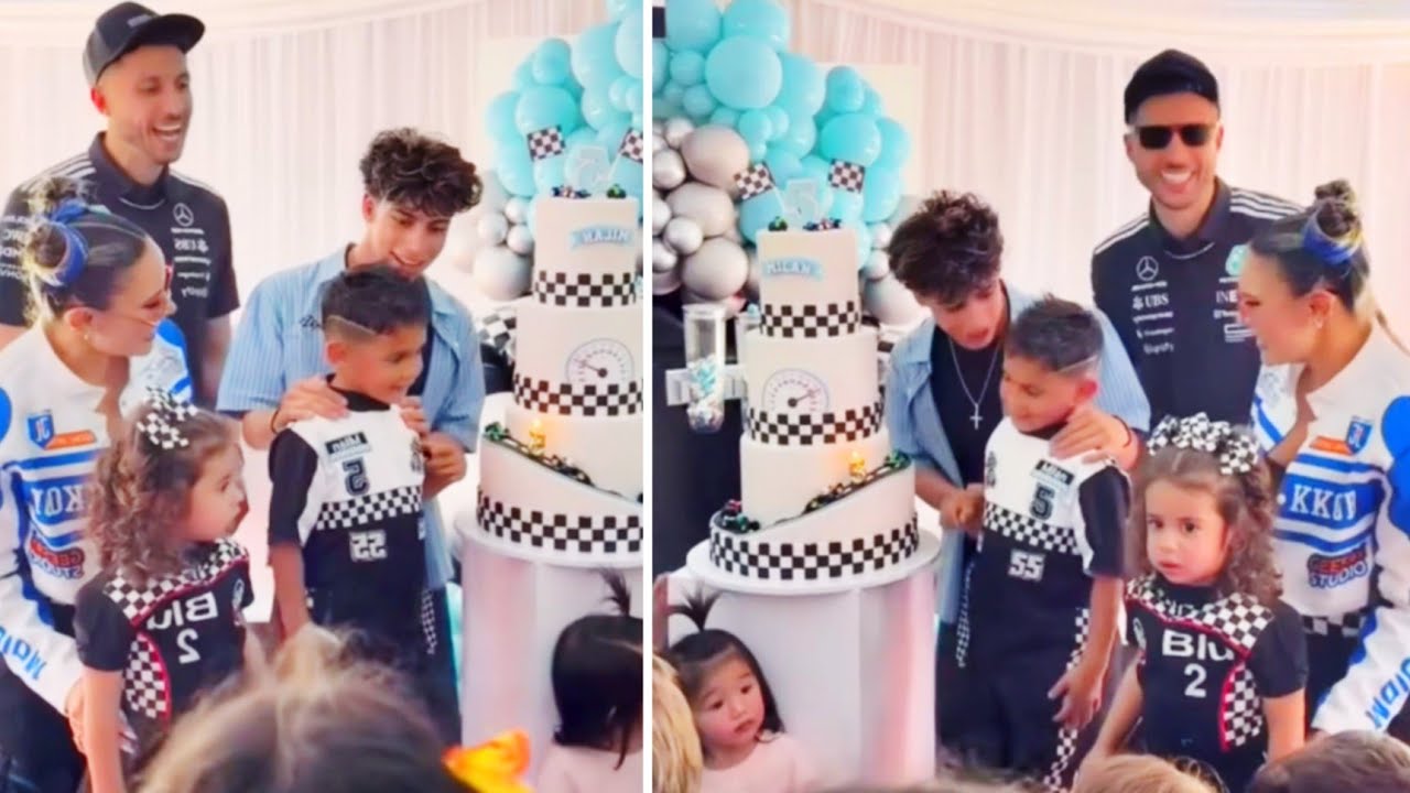 The Royalty Family Celebrate the Fifth Birthday of Milan Espada - YouTube