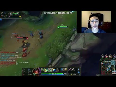 USING MY WEBCAM?! (League of Legends) - YouTube