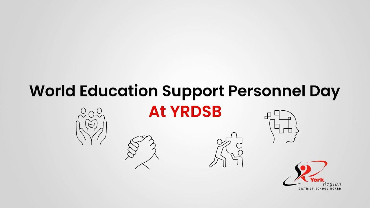 World Education Support Personnel Day at YRDSB! - YouTube