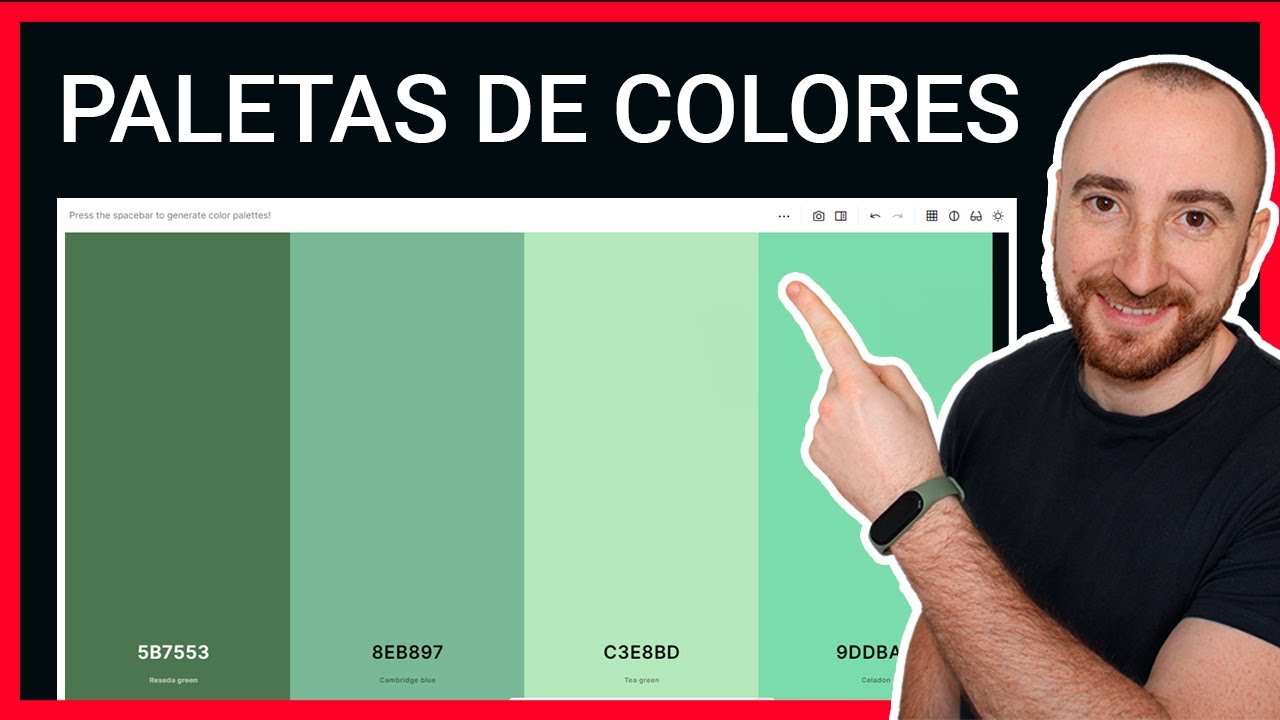 Mejores webs para generar paletas de colores - YouTube