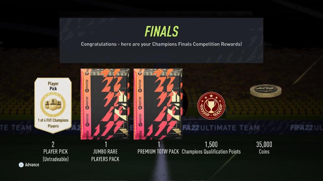 FIFA 22 8 Wins FUT CHAMPS REWARDS #SHORTS - YouTube