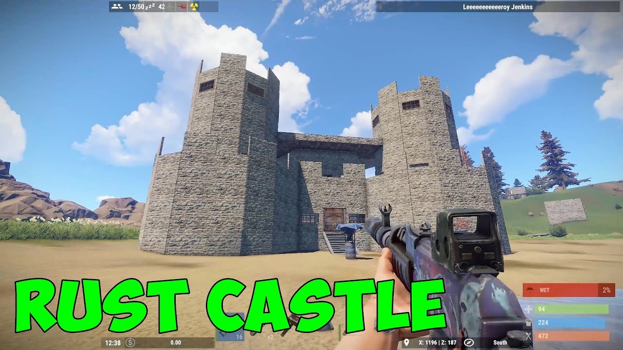 Three Towers Medieval Historical Castle in Rust / Rust Medieval Castle ...