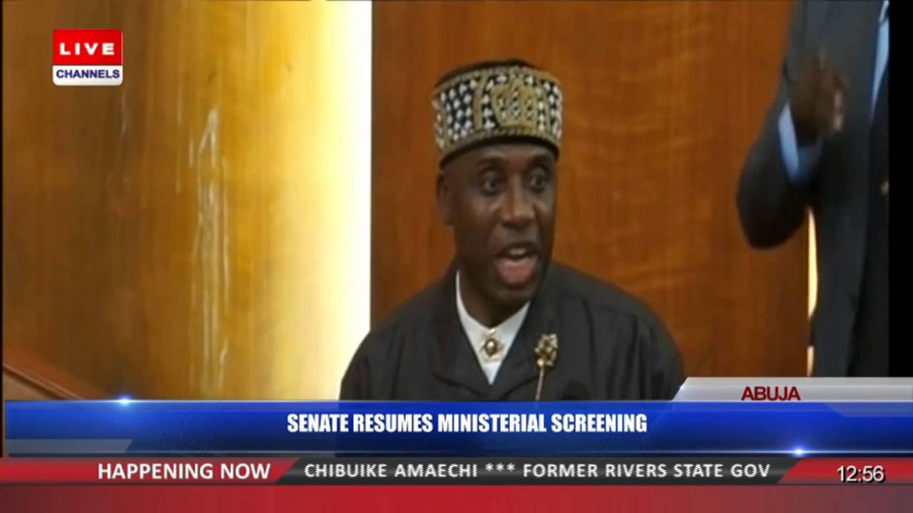 Amaechi Explains Governors' Forum Scenario During Ministerial Screening ...