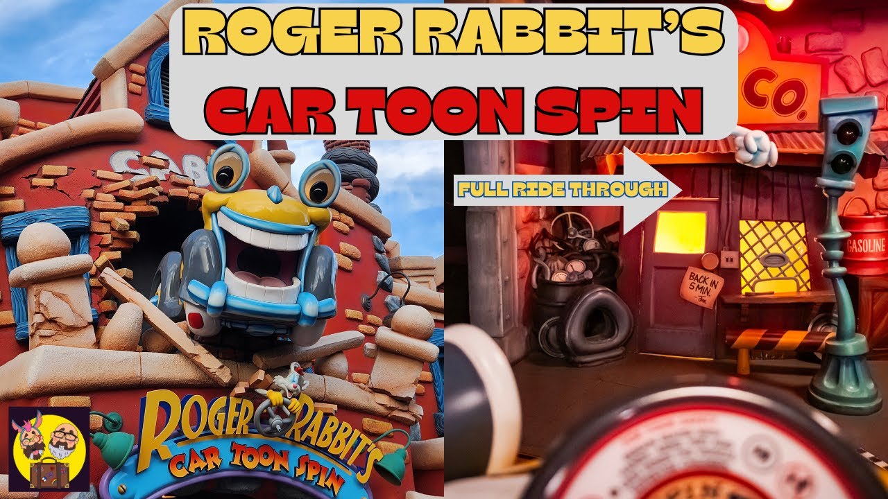 Disneyland Rides | September 2024 | Roger Rabbit's Car Toon Spin POV ...