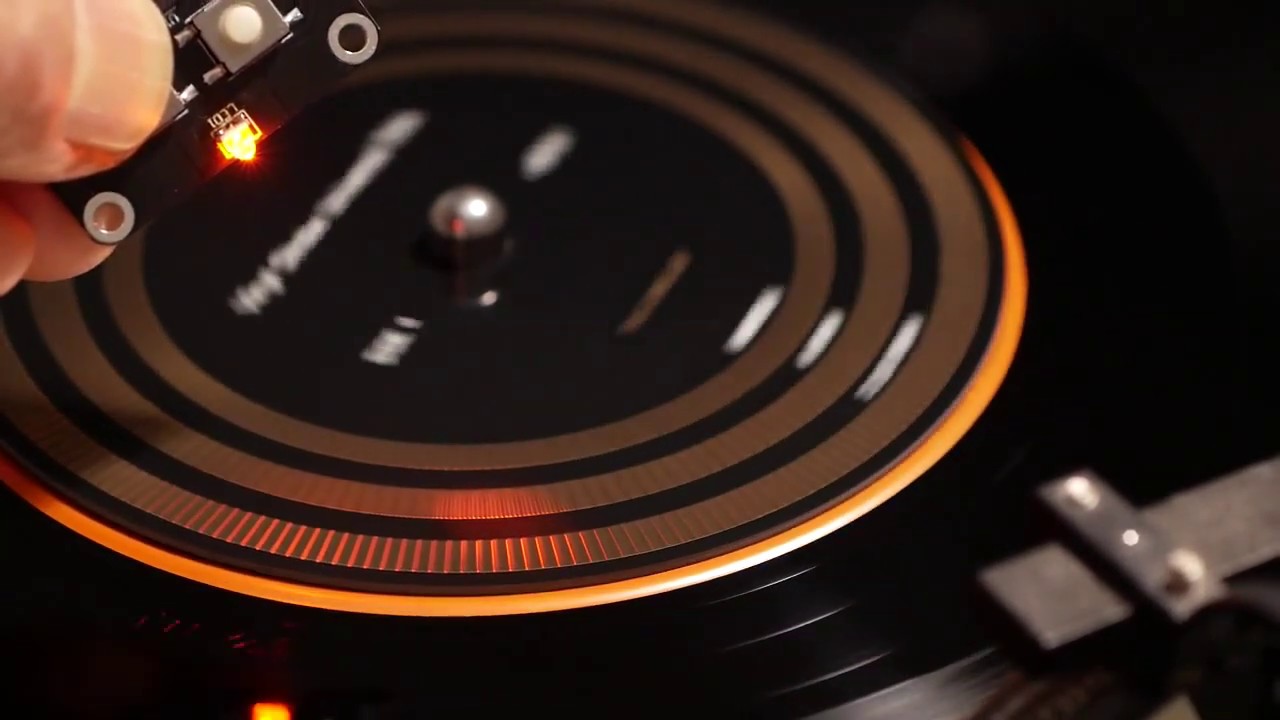 Vinyl Strobe & Gold Disc - Demo - YouTube