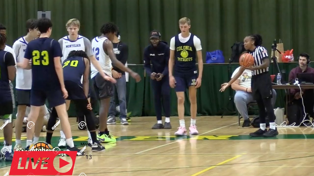 Aiden Derkack goes HAM at Hooptoberfest! Colonia NJ vs Montclair NJ ...