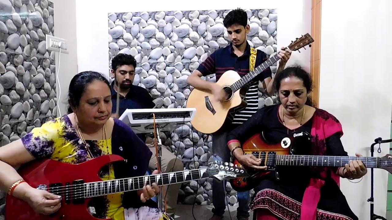 Escape English tune played by B.A.Sandhya Raman, Vidya Ashok Kumar ...