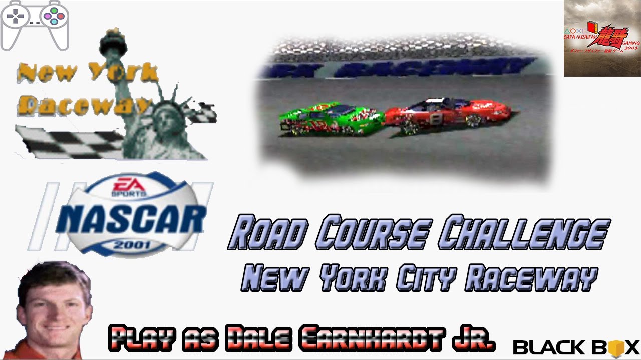 NASCAR 2001 (PS1) - Road Course Challenge - Race #3 : New York City ...