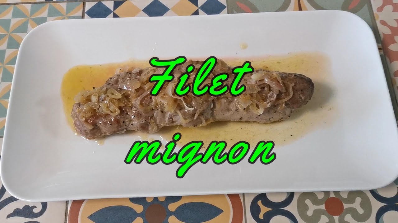 Filet mignon de porc entier. Whole pork tenderloin. - YouTube