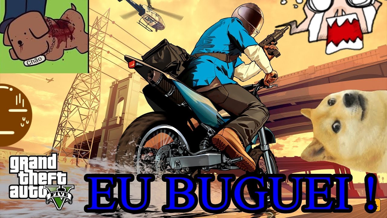 Grand Theft Auto V: Alguns bugs que eu encontrei. - YouTube
