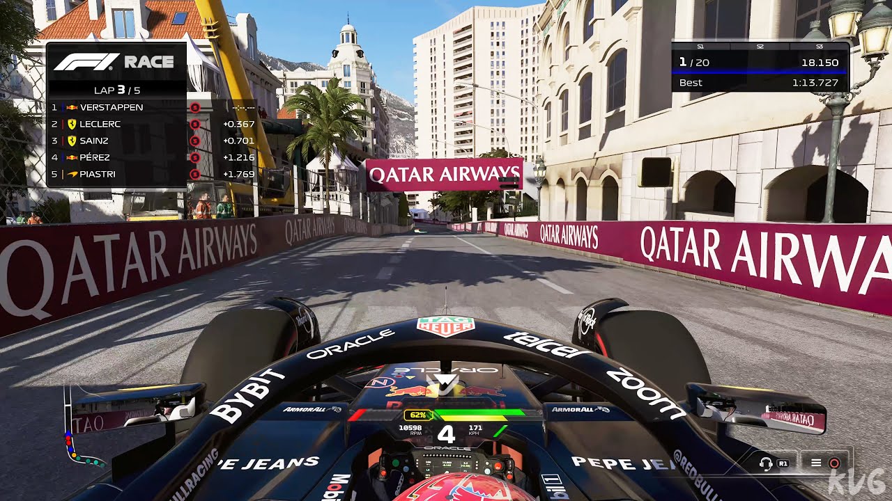 F1 24 - Circuit de Monaco (Monaco Grand Prix) - Gameplay (PS5 UHD ...