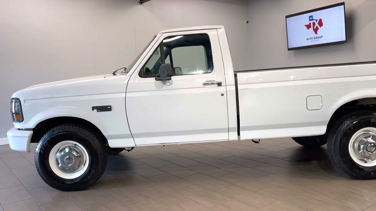 1994 FORD F-250 XL 2D LB RWD 5.8L V8 PICKUP CUSTOM RESTORED - YouTube