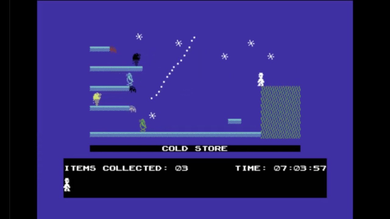 Jet Set Willy - Commodore 64 - micro64 emulator - YouTube