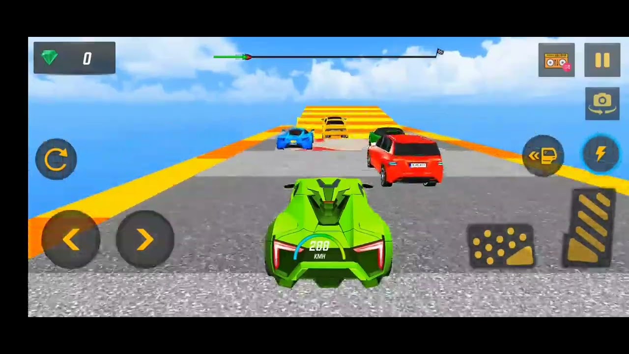 real Ramp car stunts 🎮 game - YouTube