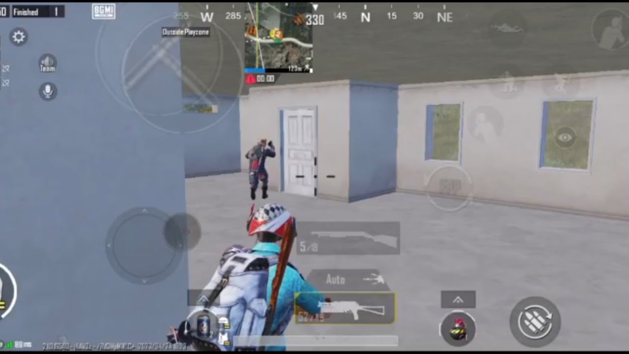 Bgmi squad house main 1vs2#Rockmadhu09gaming - YouTube