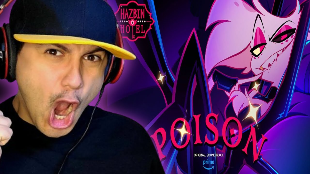Hazbin Hotel "Poison" Lyric Video THIS SONG IS FIRE 🔥🔥🔥(REACTION) - YouTube