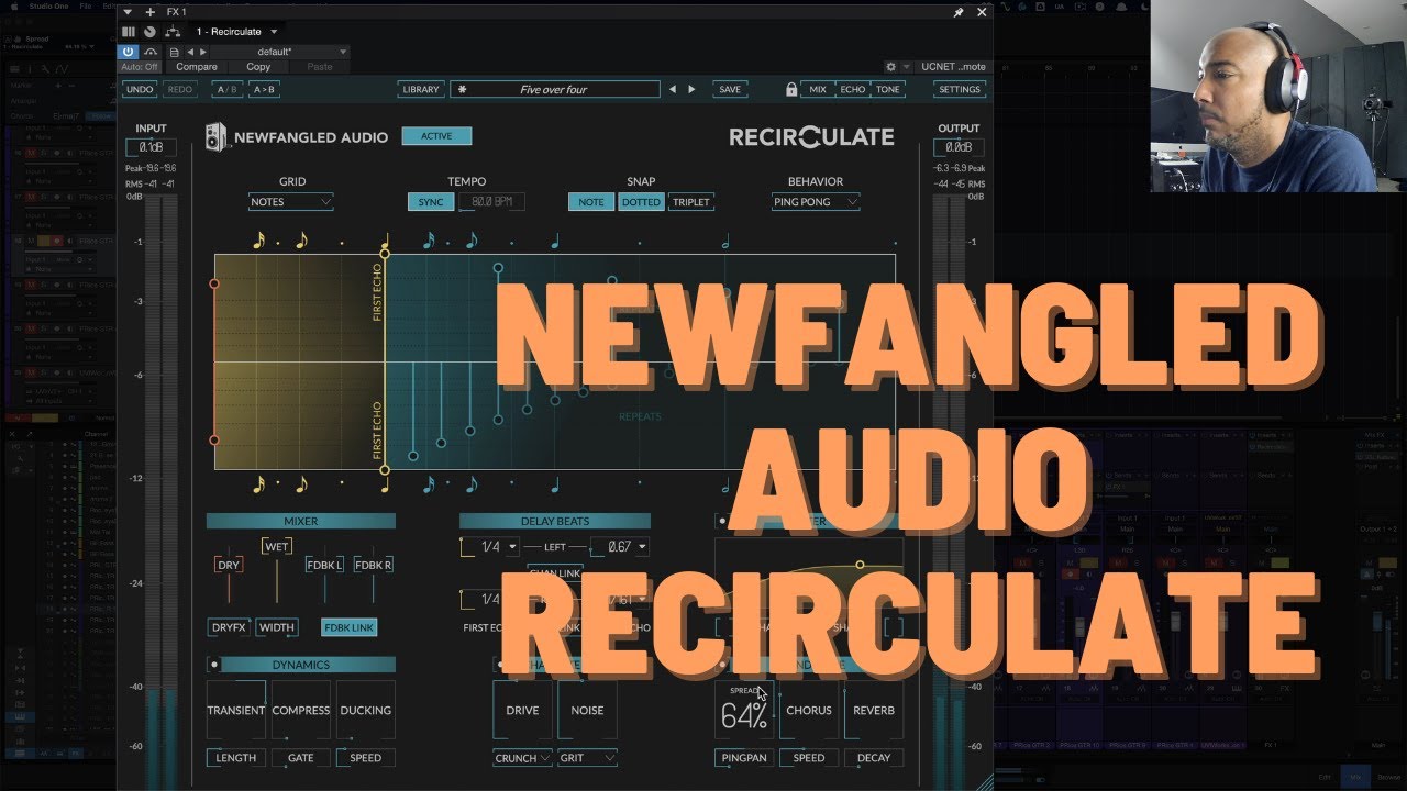 Recirculate from Newfangled Audio - my new favorite delay - YouTube