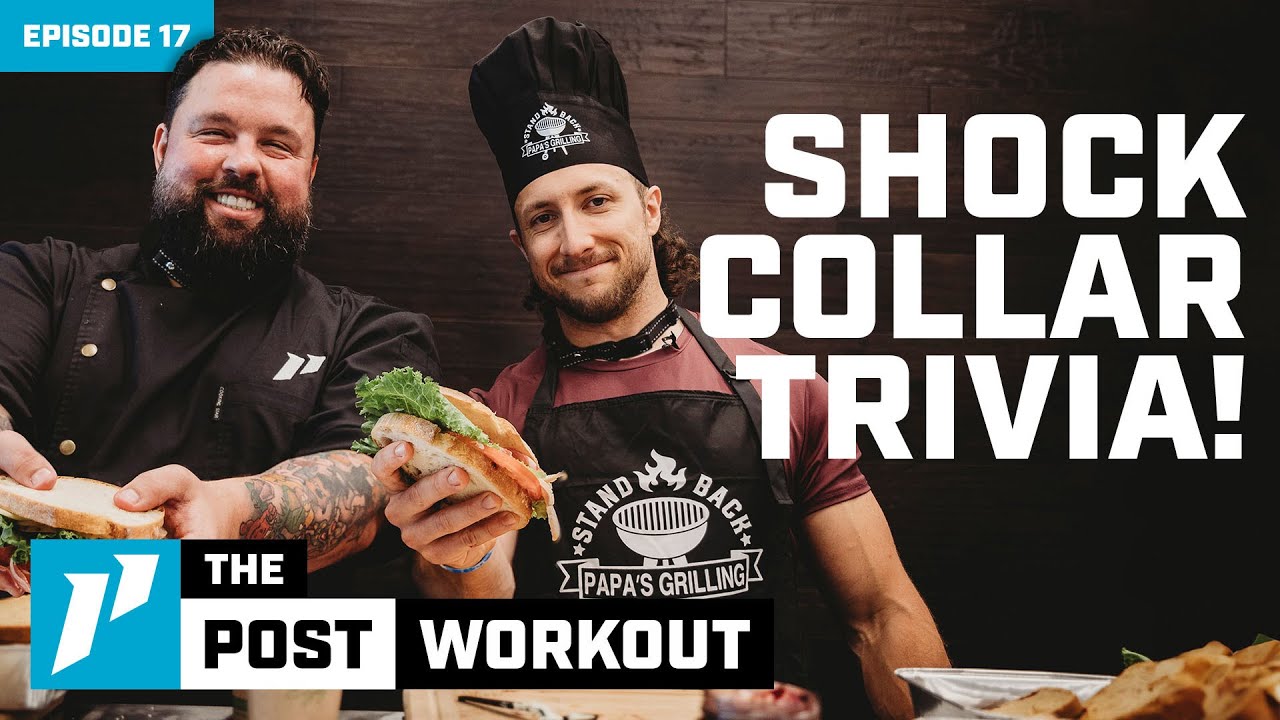 Shock Collar Trivia with Pro Chef Robbie Jester | The Post Workout Ep ...
