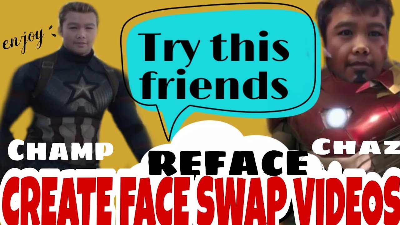 REFACE|HOW TO CREATE FACE SWAP VIDEOS|ANDROID App| - YouTube