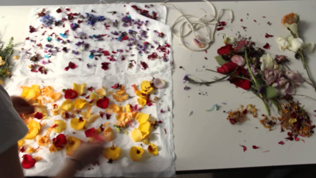Flower steaming fabric technique part 2 - YouTube