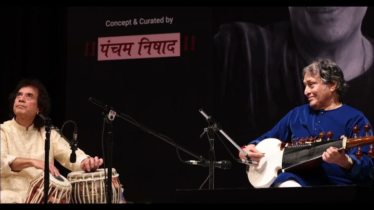 Ustad Amjad Ali Khan and Ustad Zakir Hussein - Live in concert-Pancham Nishad - SAROD and TABLA ...