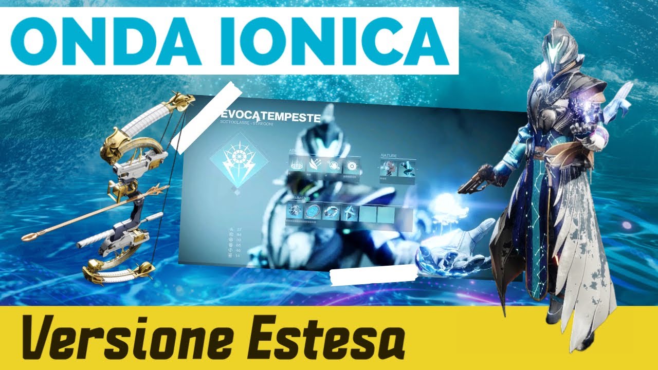 Build ONDA IONICA - Stregone sottoclasse ad Arco - YouTube
