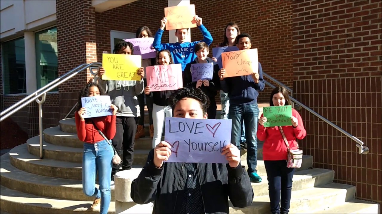 CCECHS SGA - "Smile" empowerment video - YouTube