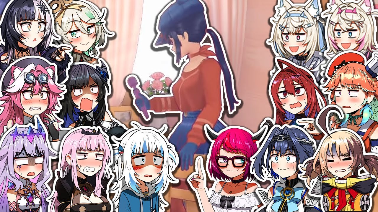 Hololive EN's Reaction to Cappie Taking out her "Microphone" - YouTube