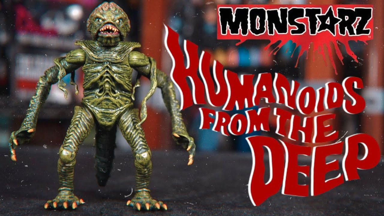 HUMANOIDS FROM THE DEEP | MONSTARZ | 3.75 ACTION FIGURE REVIEW - YouTube