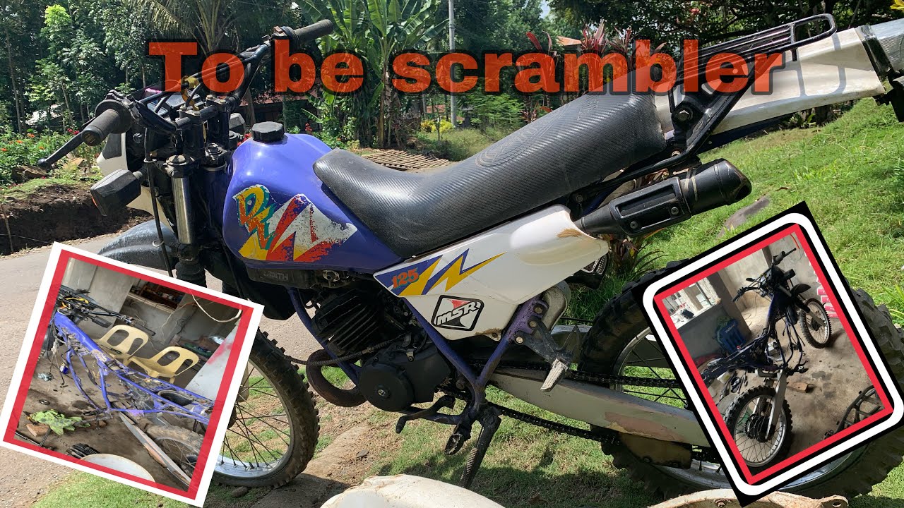 yamaha dt 125 restoration - YouTube
