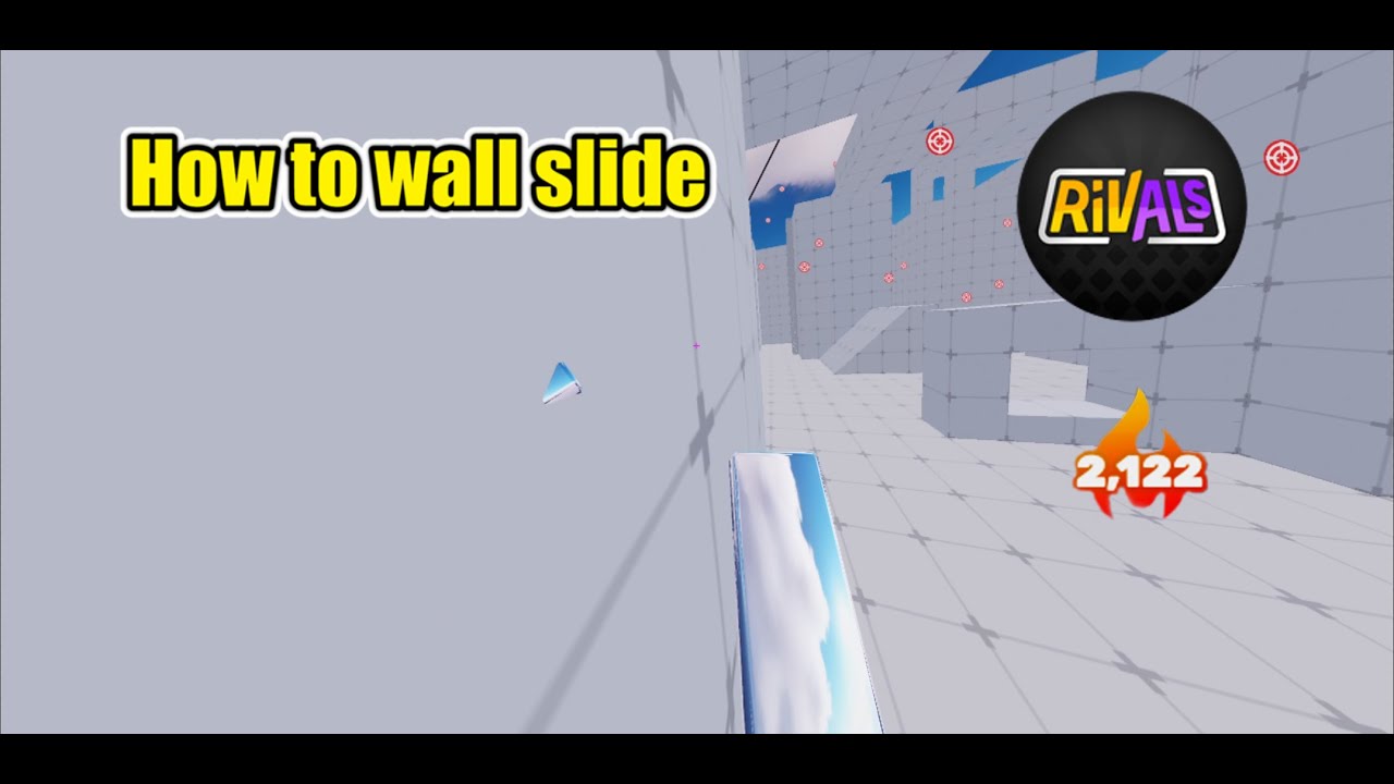 How to wall slide Roblox Rivals - YouTube