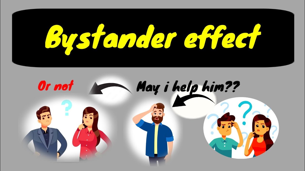 Bystander Effect || How group decrease our internal drive of helping ...