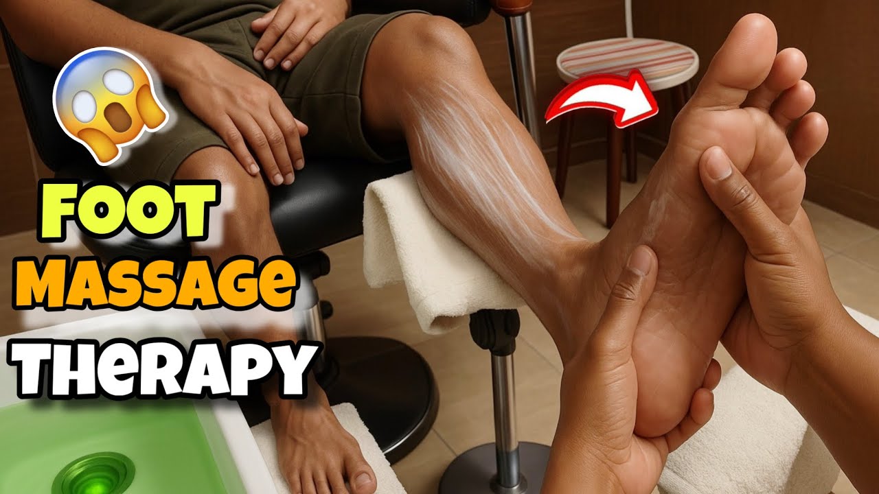 Deep Foot Massage Therapy for Instant Relaxation! | Foot Massage ...