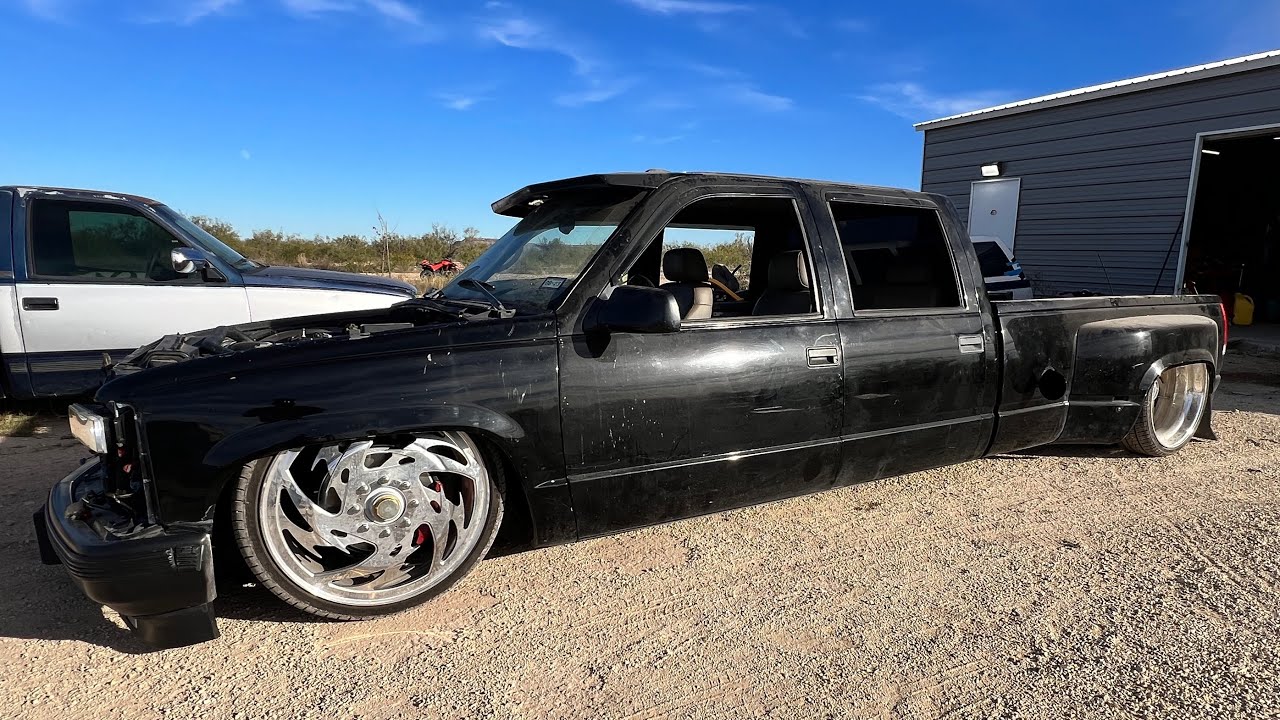 C3500 Build: Day 51 - Getting Bed Cut Up and On! - YouTube