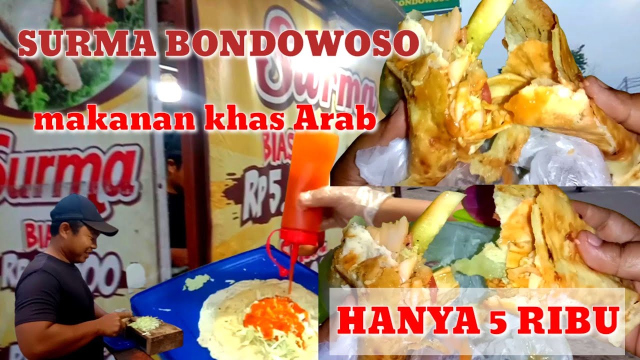 SURMA???! MAKANAN KHAS TIMUR TENGAH, RASANYA MANTAP!!!!! CUMA 5.000 ...