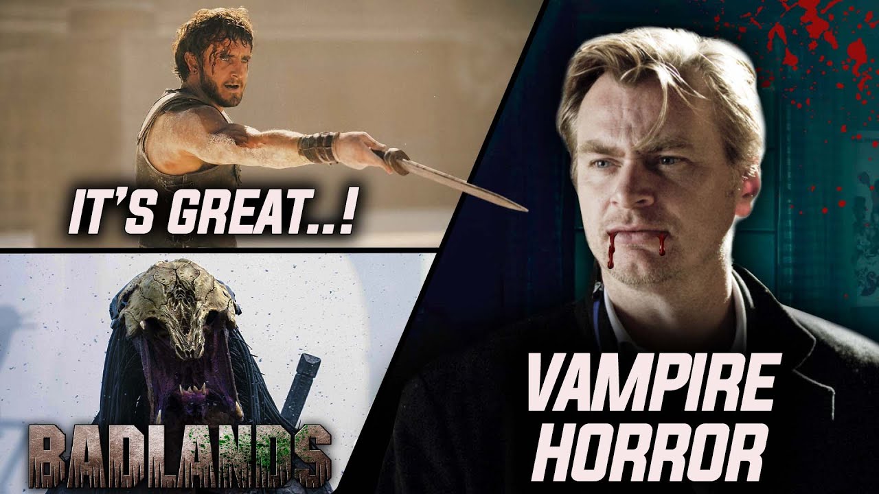 Christopher Nolan Vampire Horror Movie Revealed, Gladiator 2 First ...
